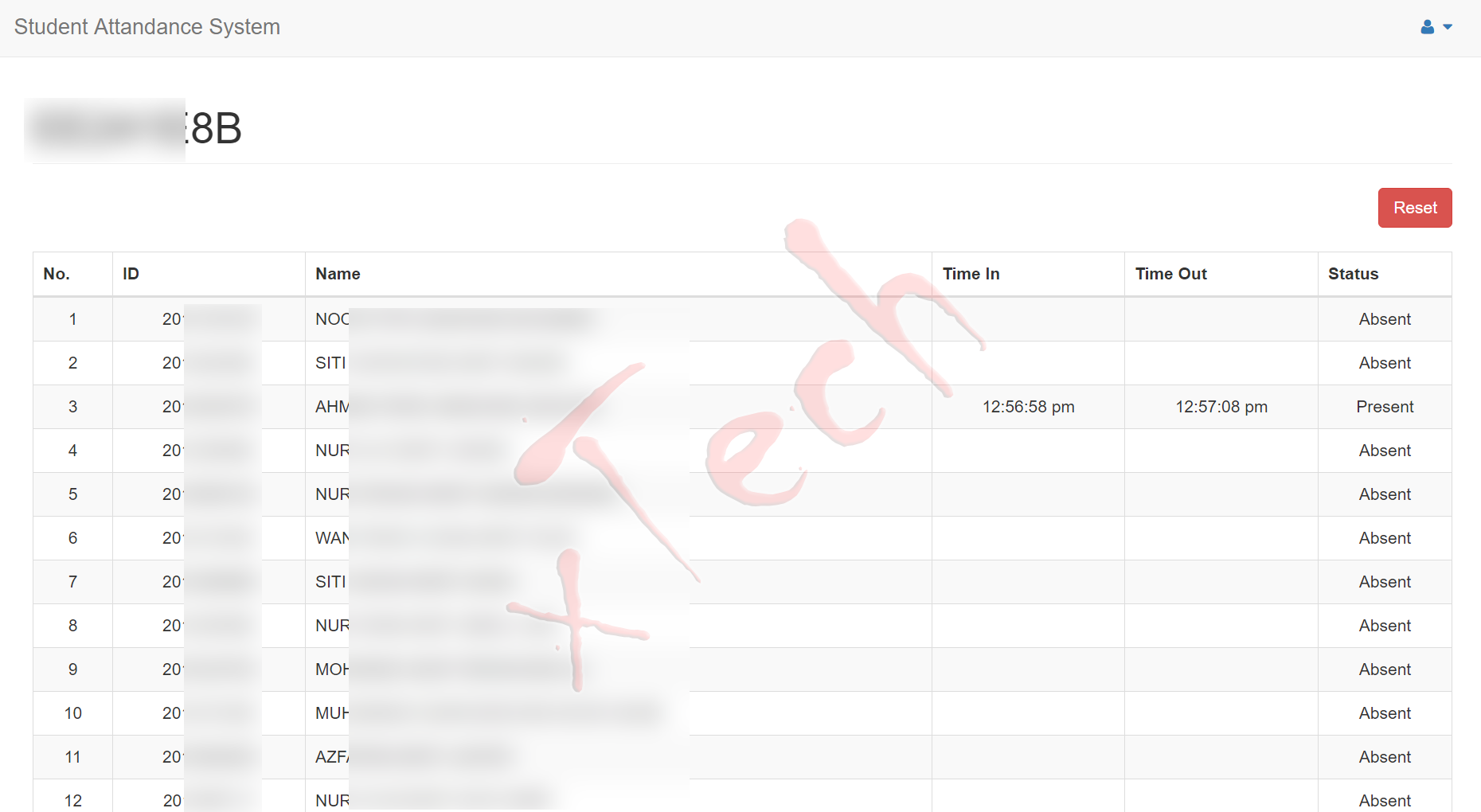 Student Attendance System (SAS) [Arduino/PHP/VB.NET/C#.NET] – Wan Mohamad Syamim